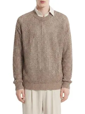 Maison Kitsuné Crew Neck Sweater - Beige