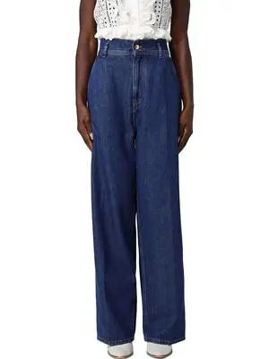 Alberta Ferretti High Rise Wide Leg Jeans - Blue