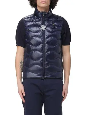 BLAUER. Puffer Vest - Blue