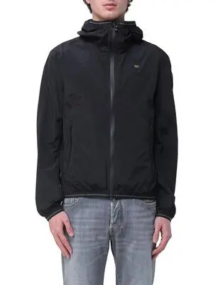 BLAUER. Blauer Hooded Polyester Windbreaker Jacket Black