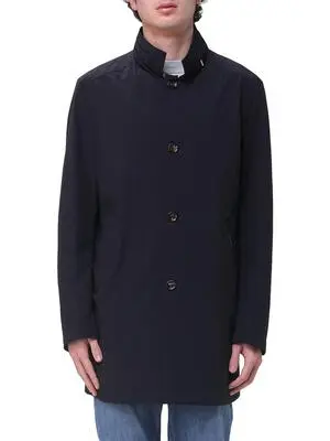 MOORER Technical Fabric Raincoat - Blue