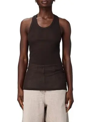 Acne Studios Ribbed Tank Top - Brown