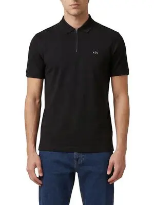 Armani Exchange Polo Shirt Men Navy