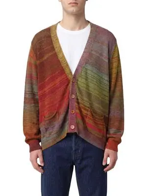 MAGLIANO Striped Cotton Cardigan With Logo - Fa01