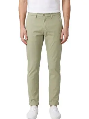RE-HASH Re-Hash Tailored Chinos With Button Detail Sage