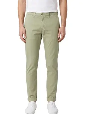 RE-HASH Re-Hash Tailored Chinos With Button Detail Sage