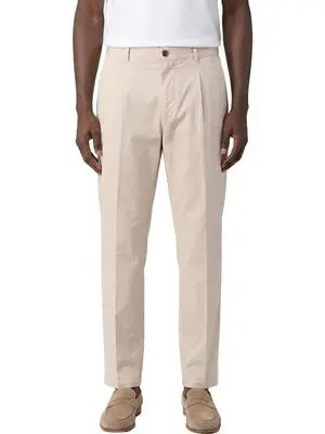 Eleventy Linen Blend Chino Trousers - Sand