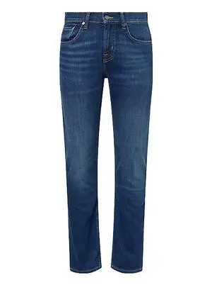 7 For All Mankind Slimmy Straight-leg Denim Jeans - Grapevine