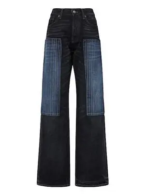 Acne Studios Patchwork Tokyo Denim Jeans - Black