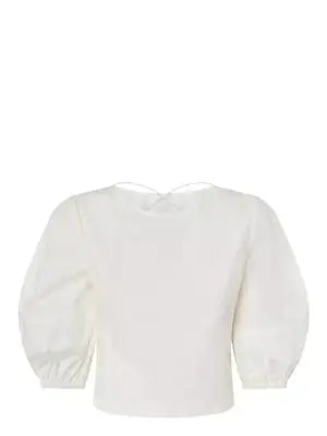 Pinko Puff Sleeve Blouse - White