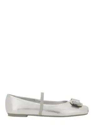 FERRAGAMO Ballet Flats - Silver