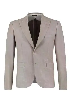 Brioni Button Blazer - Neutrals