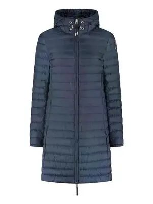 PARAJUMPERS Logo-patch Padded Coat - Blue