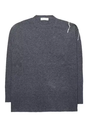 PAURA Riccione Thread-detail Sweater - Grey