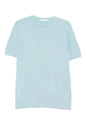 MANUEL RITZ Cotton T-shirt - Blue