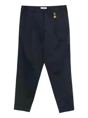 MANUEL RITZ Button-Fastening Trousers Blue