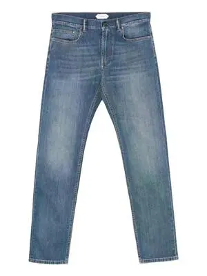 Versace Versace Light Stonewashed Five-Pocket Jeans Blue
