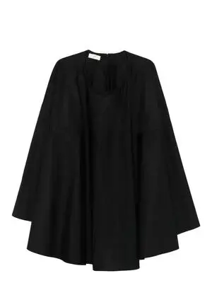 Bite Studios Zip-fastening A-line Midi Skirt - Black