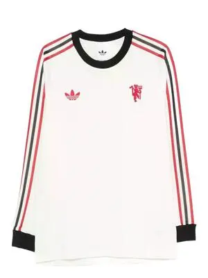 Adidas Manchester United 3-stripes Graphic T-shirt - White