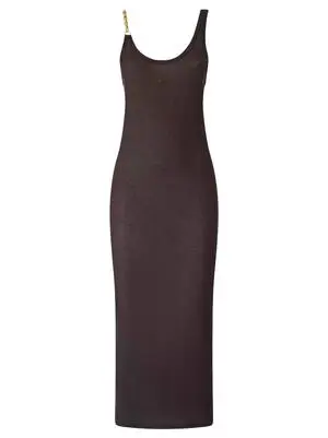 Pinko Chain-strap Sleeveless Dress - Brown
