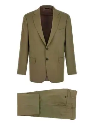 Brioni Brunico Single-breasted Suit - Brown