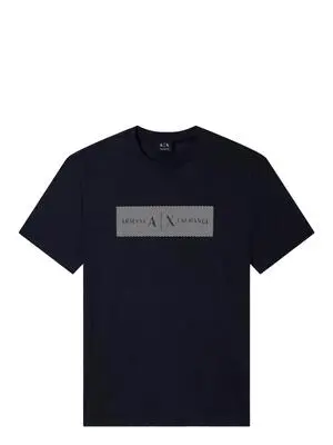 Armani Exchange Pattern T-shirt - Blue