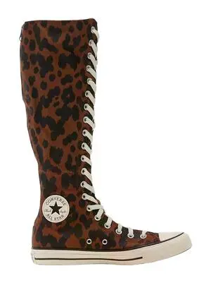 CONVERSE Chuck Taylor All Star Xx-hi Leopard Print Sneakers - Brown