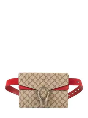 Gucci Dionysus Gg Supreme Belt Bag - Neutrals
