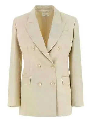 P.a.r.o.s.h Raisa Double-breasted Blazer - Neutrals