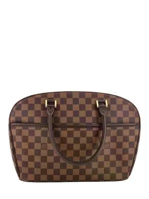 LOUIS VUITTON Sarria Handbag Damier Horizontal Satchel - Brown