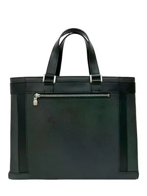 LOUIS VUITTON 2005 Taiga Kasbek Pm Business Bag - Black