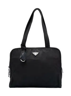 Prada 2000-2012 Tessuto Tote Bag - Black