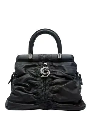 Dior 2008 Karenina Frame Bag - Black