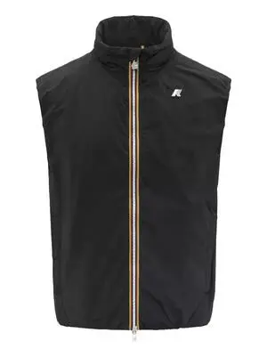 K-WAY Quilted Jacket - Black
