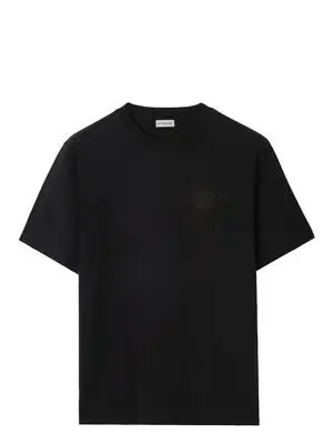 Burberry Sun Cotton T-shirt - Black