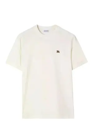 Burberry Metal Knight Cotton T-shirt - Neutrals