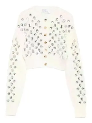 Giuseppe Di Morabito Embellished Button Cardigan - Neutrals