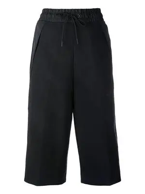 Nike Drawstring Capri Trousers - Black