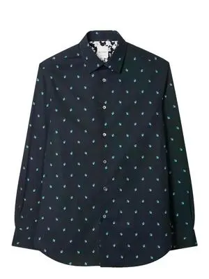 Paul Smith Ditsy Flower Shirt - Blue