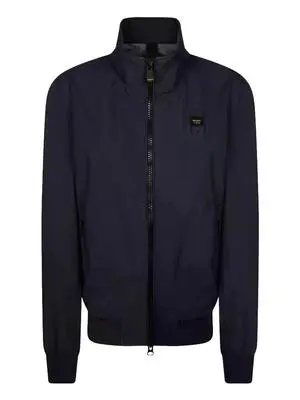 BLAUER. Anson Zip-up Bomber Jacket - Blue