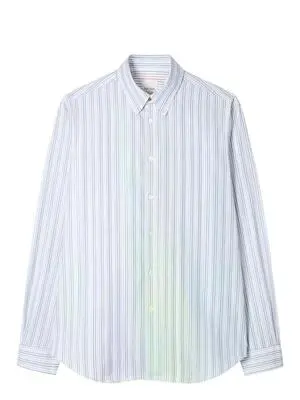 PAUL SMITH Striped Cuff Shirt