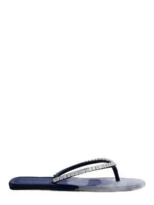 GIUSEPPE ZANOTTI Rhinestone Hatsumomo Sandals - Blue