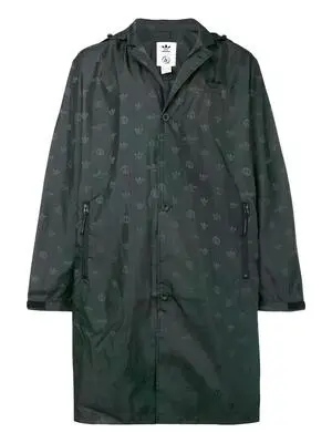 Adidas Long Raincoat - Black