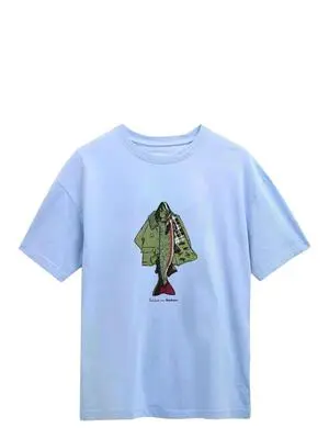 Barbour X Paul Smith Fishing Jacket T-shirt - Blue