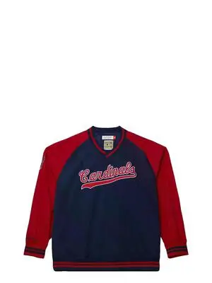 Mitchell & Ness V-neck Sweatshirt - Blue