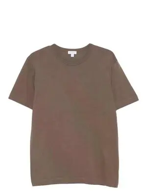 Sunspel Regular-fit T-shirt - Brown
