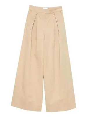 THE GARMENT Avelino Pleated Trousers - Neutrals