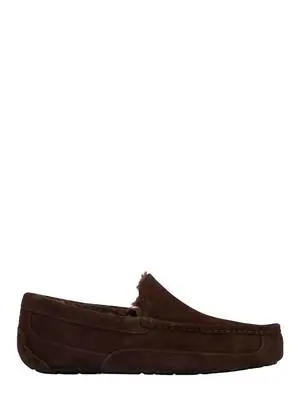 UGG Ascot Suede Slippers Brown