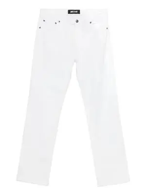 Just Cavalli Logo Jeans - White