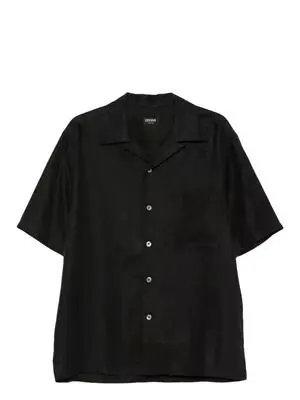 Zegna Chest-pocket Shirt - Black